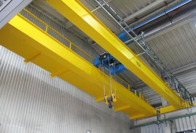 China 20ton Double Girder Electric Overhead Travelling Crane With CD MD Hoist for sale