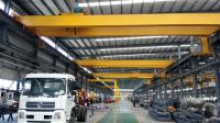 China LH Model 5-40t Double Girder Overhead Crane with Hoist Trolley for sale
