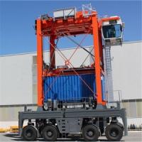 China Straddle Carrier Hydraulic Gantry Crane RTG Container Crane 6-30m Lifting for sale