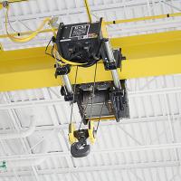 China Q235B European Single Girder Bridge Crane 24m Monorail Bridge Crane for sale