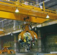 China 8t 10t 12.5t Grab Overhead Crane Waste Crane A8 Working Duty for sale