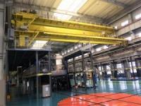 China A5 A6 A7 A8 Double Beam Eot Crane 18m Lifting With Open Winch Trolley for sale