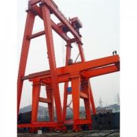 China Large Lifting Capacity Portal Gantry Crane Type Gate with Hoist 630 KN Low Speed for sale