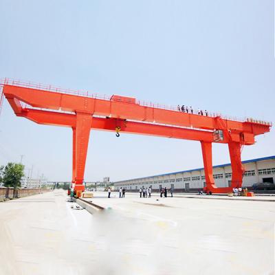 China 50ton 18~26m Span Double Girder Gantry Crane with Electric Trolley for Factory for sale