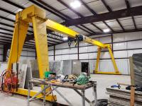 China Span 7.5-35m Factory Gantry Crane 10 Tone Lifting Gantry Crane for sale