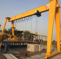 China Span 7.5-35m Factory Gantry Crane 10 Tone Lifting Gantry Crane for sale