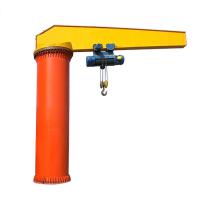 China 10 Ton Electric Column Mounted Lifting Jib Crane For Workshop  AC220V - 415V for sale