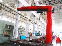 China 2 Ton Electric Hoist Jib Crane lightweight for workstation easy use save time for sale