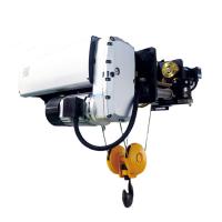 China Motorized Electrical 1 - 10 Ton Monorail Wire Rope Hoist For Bridge Crane for sale