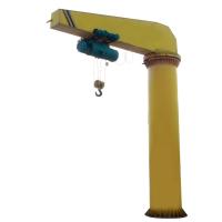 China 2 Speed 360 Degree Swing Arm Lift Jib Crane Convenient Operation for sale