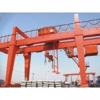 China U Type Subway Turn Slag Hook Double Girder Gantry Crane 75t M6 Outdoor for sale