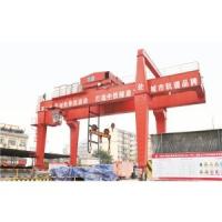 China U Type Subway Turn Slag Hook Double Girder Gantry Crane 75t M6 Outdoor for sale