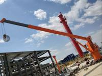 China 1 - 30T Electric Marine Knuckle Boom Crane Q235B Yacht Deck Crane for sale