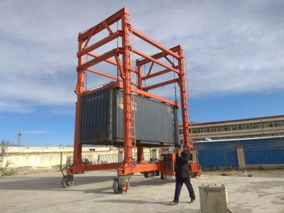 China Portable Mobile RTG RMG Container Gantry Crane 40T For Warehouses for sale