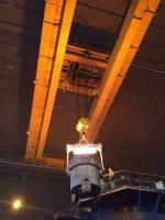 China 10.5 - 31.5m Span QDY Foundry Overhead Crane Double Beam Cabin Control for sale