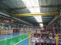 China Euro Style Double Girder Overhead Crane 10T DIN FEM ISO Standard for sale
