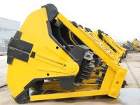 China Yellow 4 Rope Crane Grab Bucket 0.75 m³ 1 m³ Light Heavy Type for sale