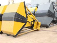 China Yellow 4 Rope Crane Grab Bucket 0.75 m³ 1 m³ Light Heavy Type for sale