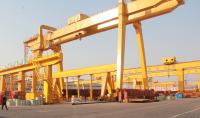 China 100t MG Type Double Girder A Frame Gantry Crane With Electric Hoist 7.5m~35m Span for sale