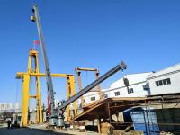 China Q235B Marine Deck Crane Fixed Boom Crane 3 - 30m Working Radius for sale