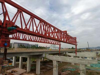 China 200 Ton Beam Launcher Crane Bridge Girder Launcher Span 50m 40m for sale