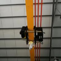 China 10 Ton Span 7.5m- 31.5m Single Beam Overhead Crane Remote Control for sale