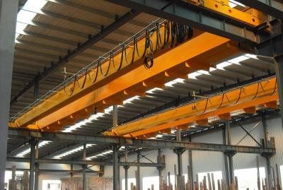 China FEM Standard Double Girder Overhead Traveling Crane 10 Ton 6m-30m Lifting for sale