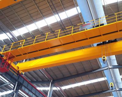 China CMAA70 Standard 20 Ton Bridge Crane Double Girder Overhead Travelling Crane for sale