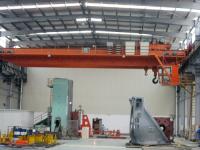 China SGS 20 Ton Overhead Crane Electrically Operated Overhead Travelling Crane 6-30m for sale