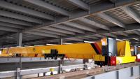 China Euro Style Q235B  Single Girder Overhead Travelling Crane For Garage IP54 for sale