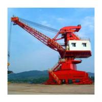 China ISO Certification Harbour Portal Crane Gantry Luffing 20m- 26m / Min Traveling Speed for sale