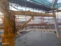 China Impact Resistance Hydraulic Offshore Marine Crane 36 Ton Ship Deck Cranes for sale