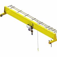 China Low Headroom A5 5Ton Single Girder Eot Crane With Hoist CE ISO Certification for sale