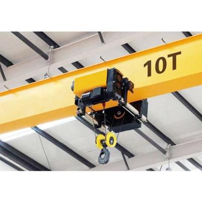 China 10t 16t Overhead Traveling Bridge Crane for Low Workshop High Lifting Height for sale