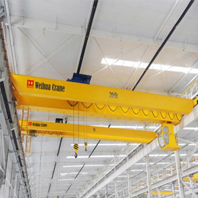 China Multipurpose 5 Ton 10 Ton Overhead Crane Double Girder Ground Controlling for sale