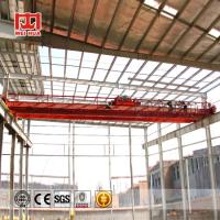 China Model QD Electric Hoist Double Girder Overhead Crane 50/10Ton  6-30m Lifting for sale