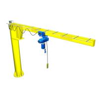 China 5000 Kg Heavy Duty Jib Crane Pillar Mounted Widely Used Workshop Warehouse Factory for sale