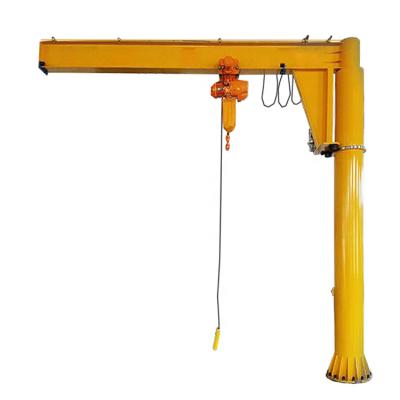 China 1 Ton 3 Ton Column Cantilever Crane High Quality JIB Crane with electric hoist for sale