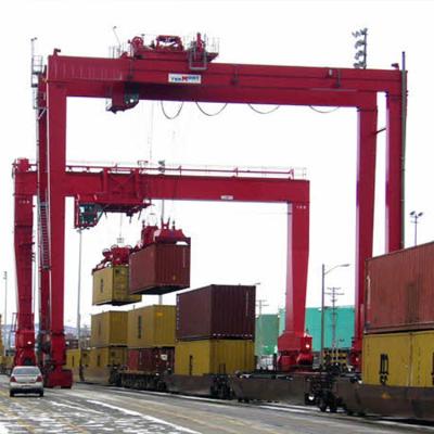 China Quayside 40ton Rmg Container Cranes Ship To Shore Gantry Crane 380VAC for sale