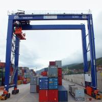 China 35t 40.5t Portal Container Gantry Crane Rubber Tyre Gantry Crane A6 A7 A8 for sale