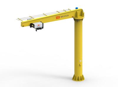 China 360 Degree Rotating BZ Type Floor Mounted Jib Crane For Work Station for sale