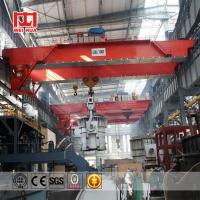 China QDY Type 35 Ton 50 Ton 74 Ton Double Beam Bridge Foundry Crane With Cabin Control for sale