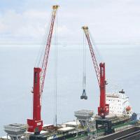 China Impact Resistance Hydraulic Offshore Marine Crane 36 Ton Ship Deck Cranes for sale