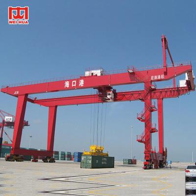 China High Technology 40ft 20ft Container Gantry Crane RMG Rail Mounted Gantry for sale