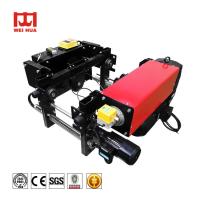 China Euro Style Electric Wire Rope Hoist 10 Ton Pendant Control IP54 for sale
