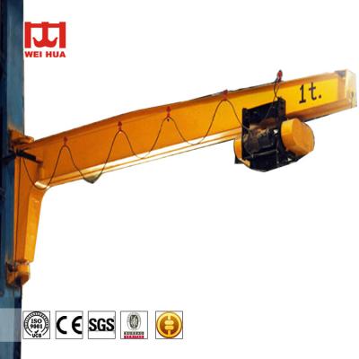 China 5000 Kg Heavy Duty Jib Crane Pillar Mounted Widely Used Workshop Warehouse Factory for sale
