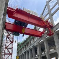China Span 7.5m-31.5m Double Girder Overhead Crane 10 Ton Bridge Crane QD Type for sale