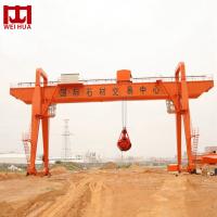 China MZ Type A3-A8 Double Girder Goliath Gantry Crane 50 Ton With Hook for sale