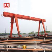 China 10 Ton 20 Ton Heavy Duty Single Beam Gantry Crane MH Model for sale