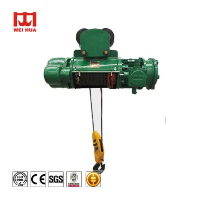 China CD Type 1 - 10 Ton Wire Rope Hoist Traveling For Lifting 10m / Min for sale